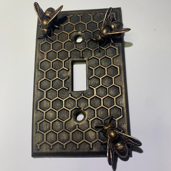 Honey Bee Light Switch Covers - Etsy