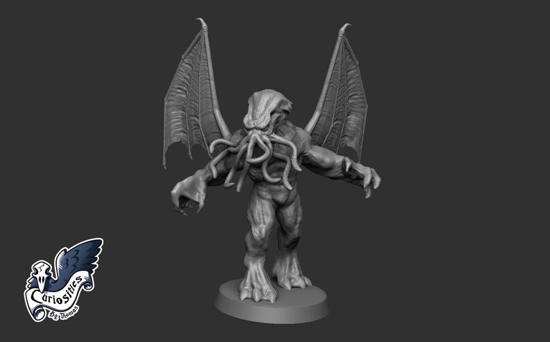 Cthulhu Miniature Figure | Etsy