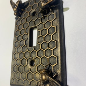 Honey Bee Light Switch Plate - Etsy
