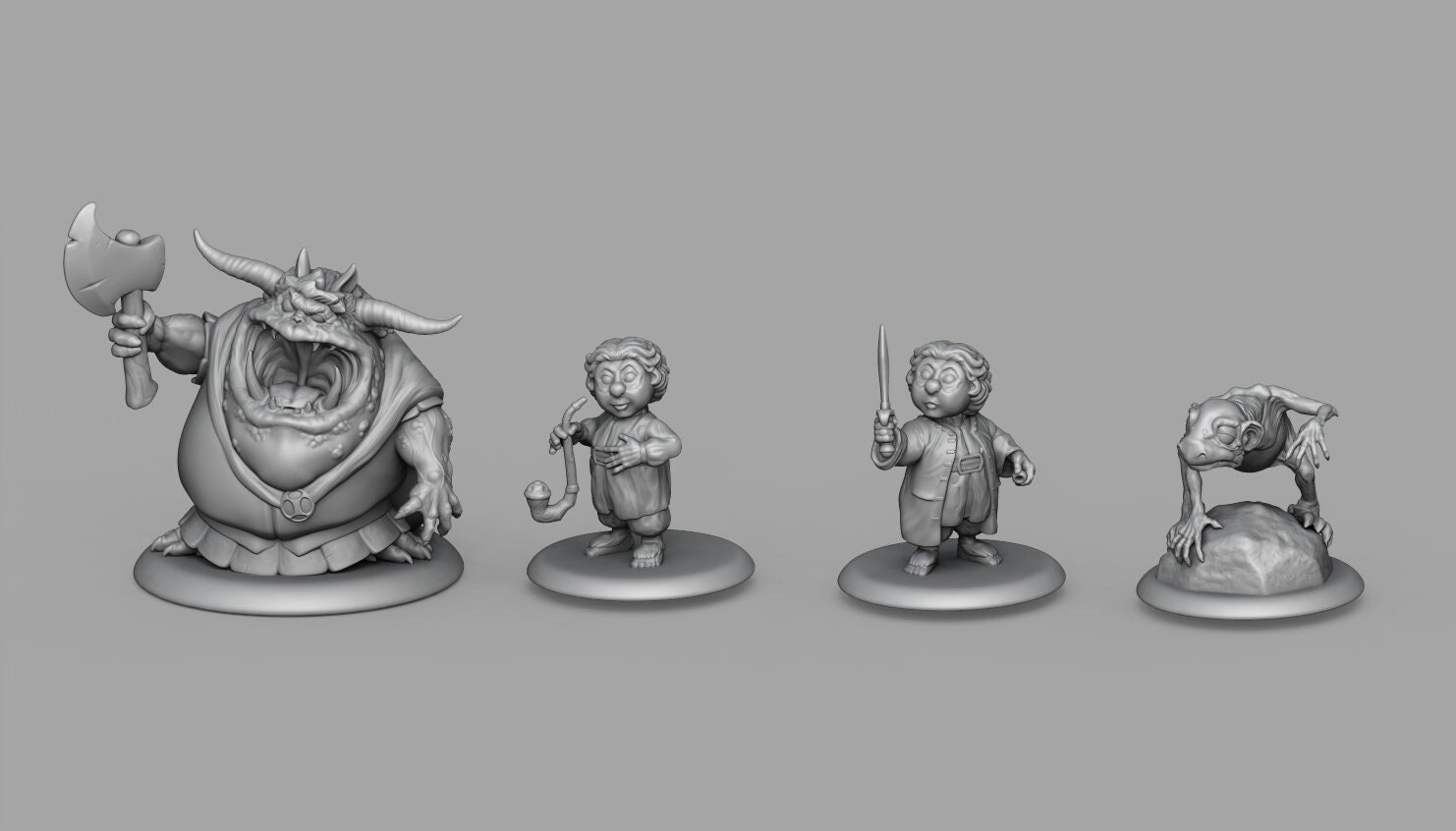 The Hobbit Cartoon Goblin