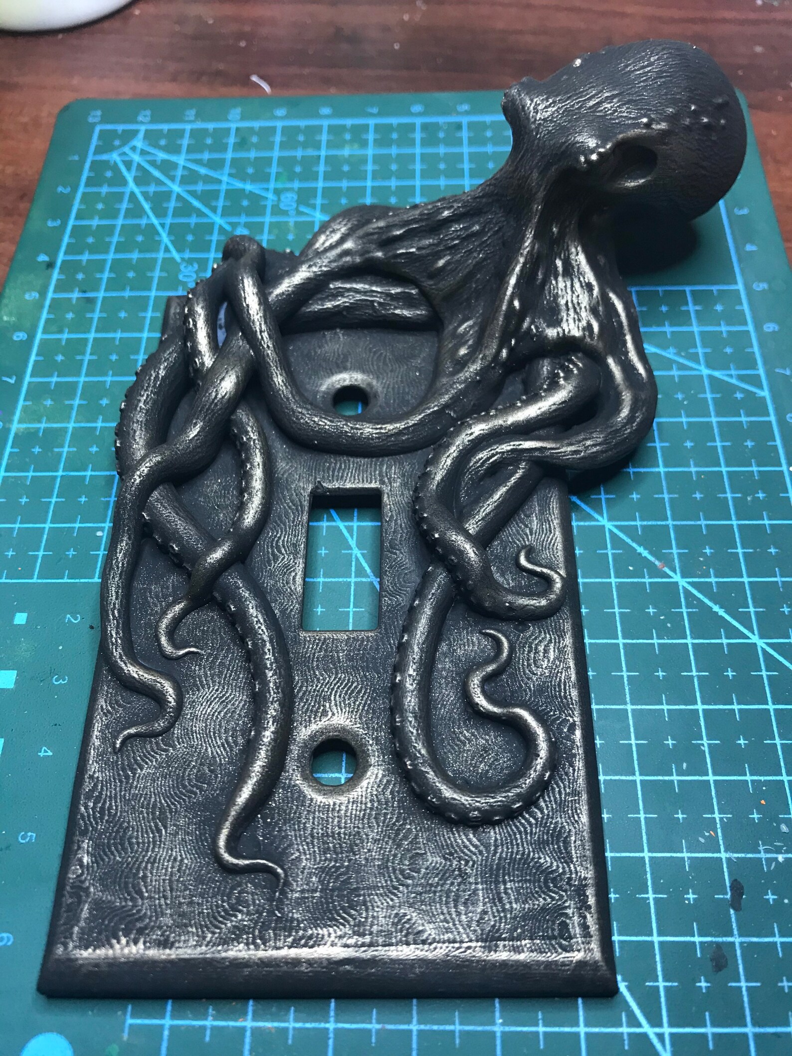 Octopus Light Switch Plate - Etsy
