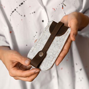 Felt Key Case, 100% Merino Wool Key Case, Wool Key Case, Mother's Day ...