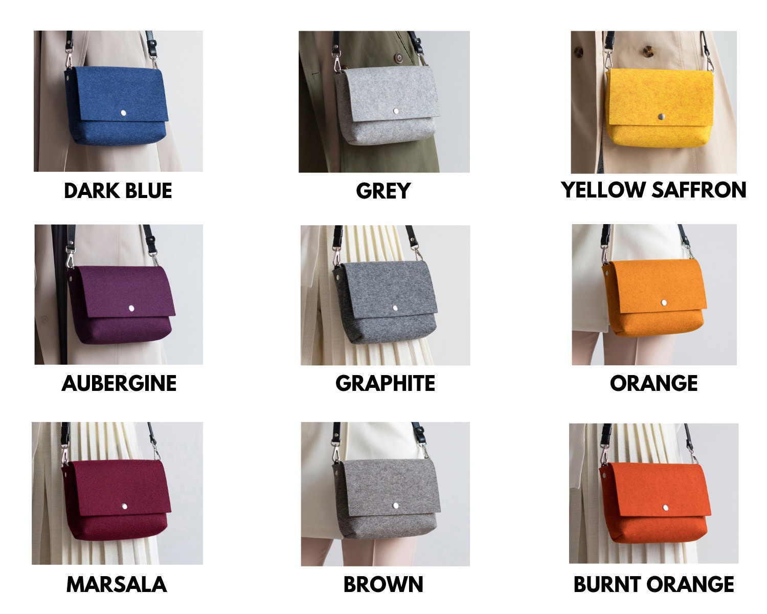 Felt Pencil Case Pencil Pouchpencil Walletpen Casebrush - Etsy