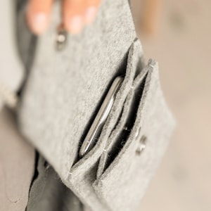 Phone Bag, Phone Crossbody Bag, Phone Shoulder Bag, Merino Wool Bag ...