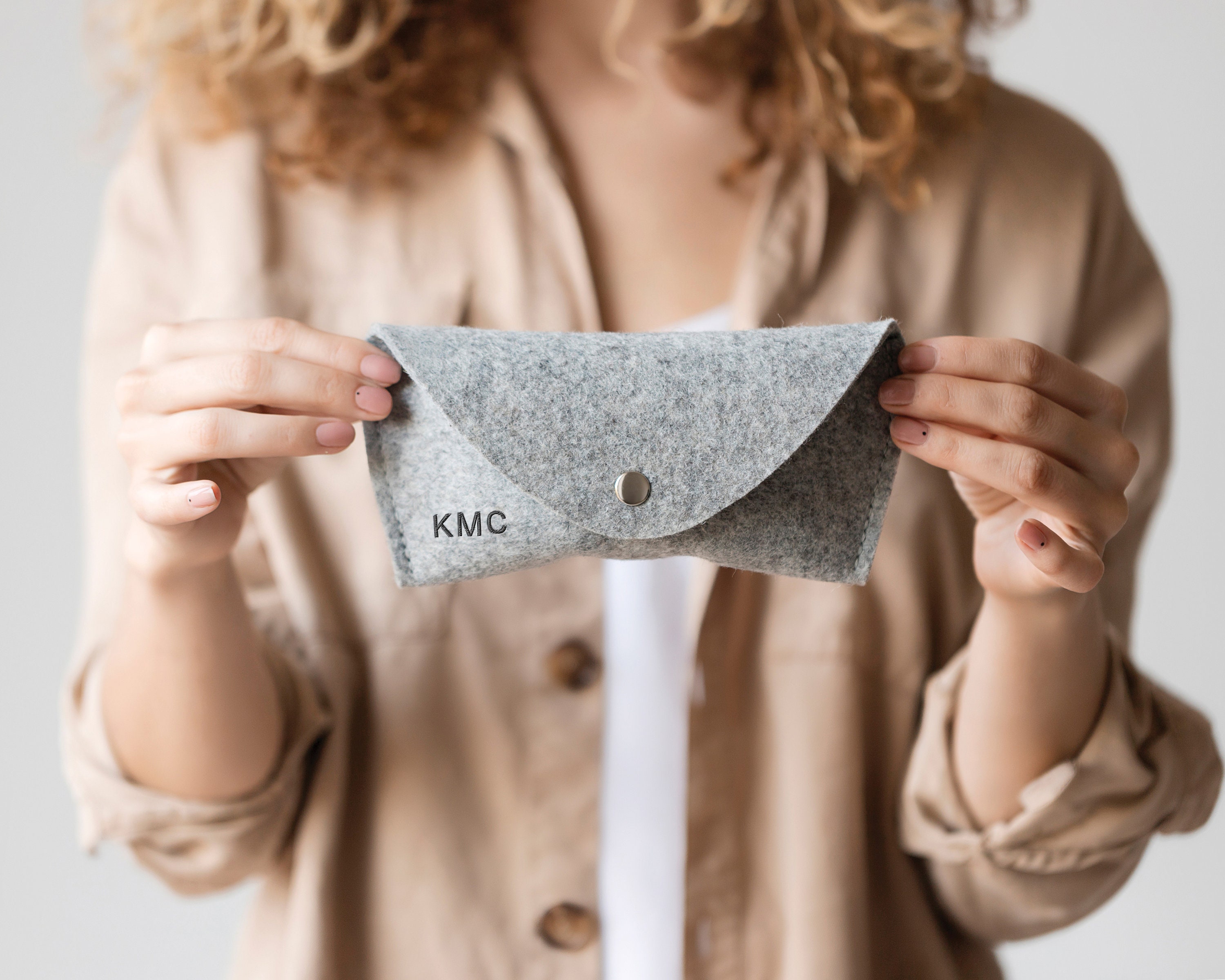 Glasses Case Personalized Felt Sunglasses Case Merino Wool Felt Glasses ...
