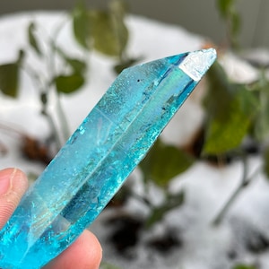 A143, Shiny, Blue Aura Angel, Quartz Point, Fire and Ice, Element ...