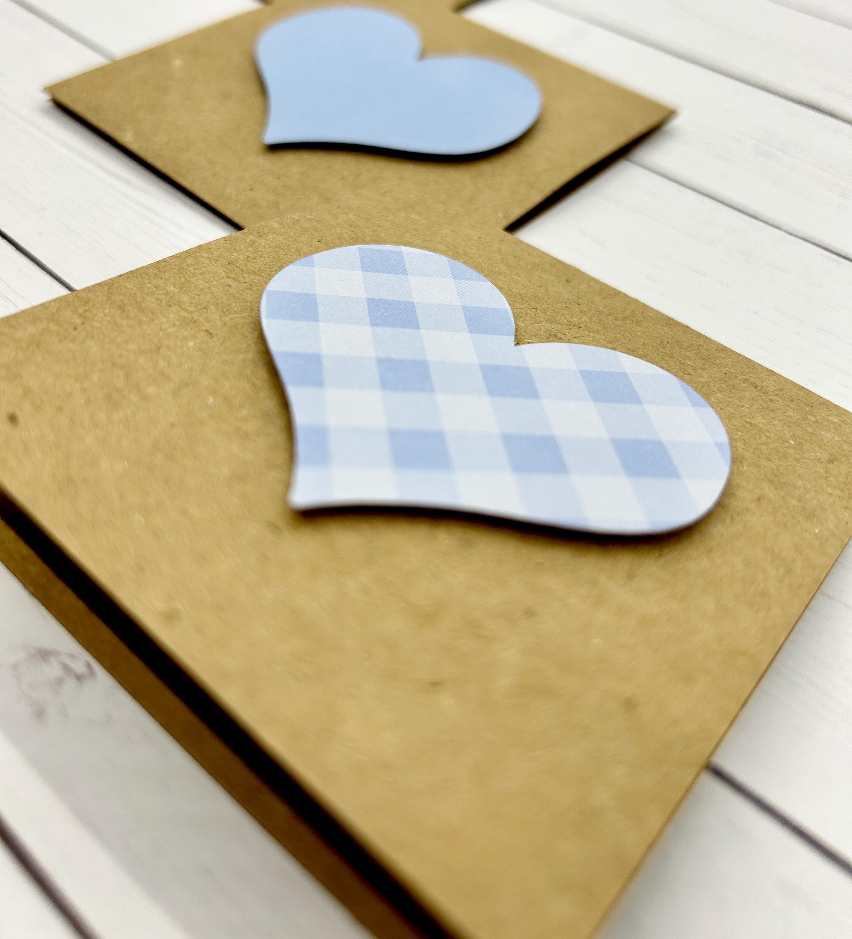 Valentine's Day Heart Mini Note Cards: Assorted Set of 6 - Etsy