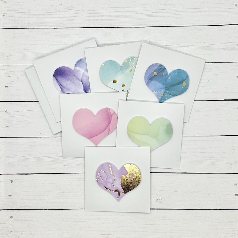 Mini Valentine Cards - Etsy