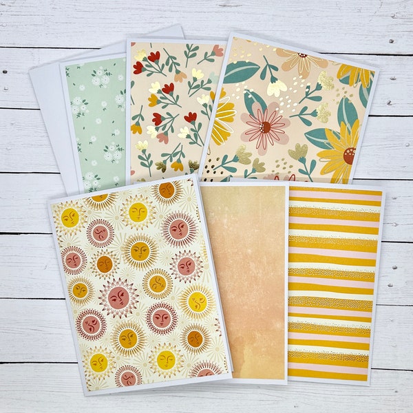 Blank Note Card Set - Etsy