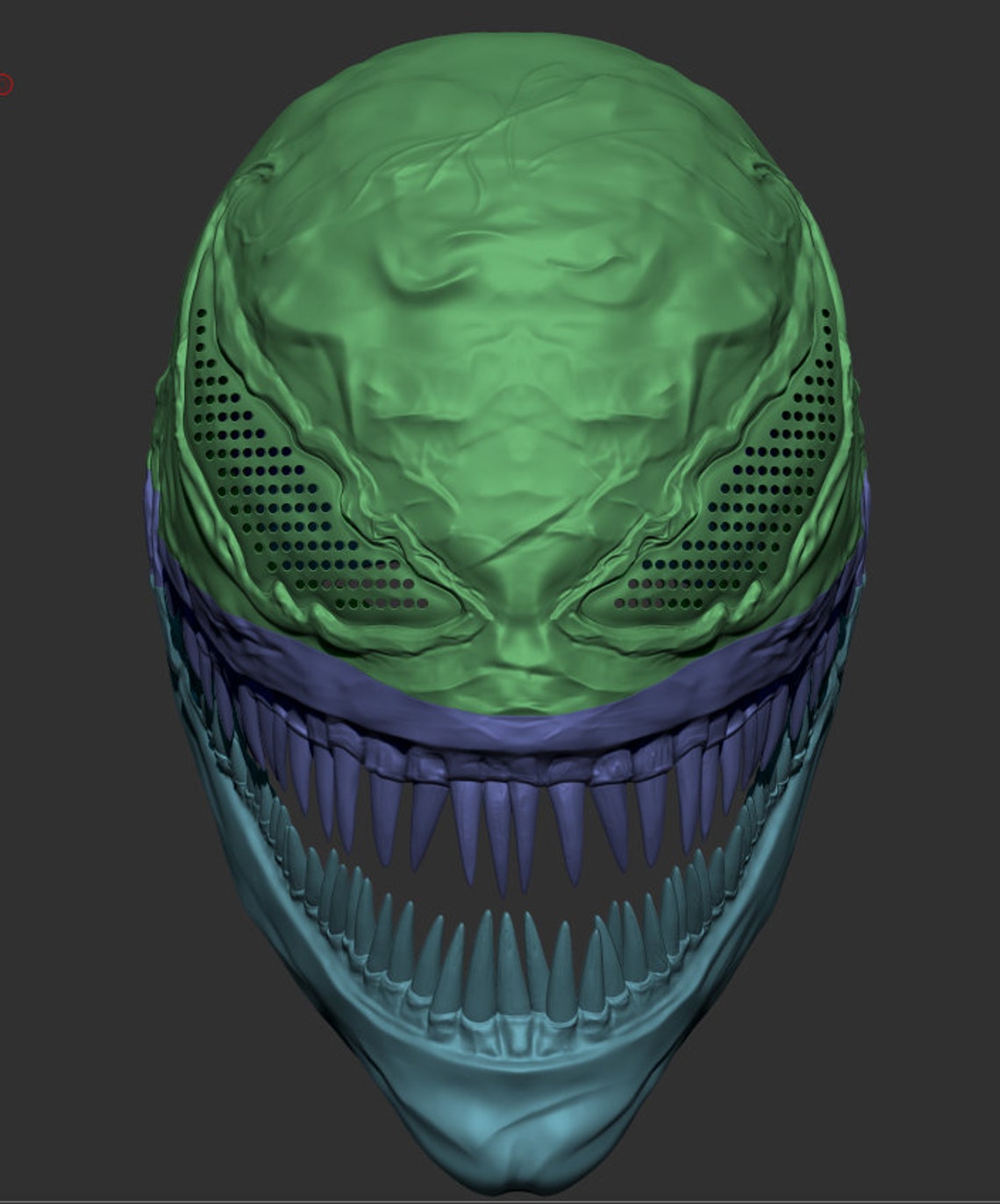 Venom Wearable Helmet Mask 3D File for Printing. STL - Etsy