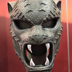 Black Panther T-challa Mask Helmet Ceremonial Mask 3D Print Model STL ...