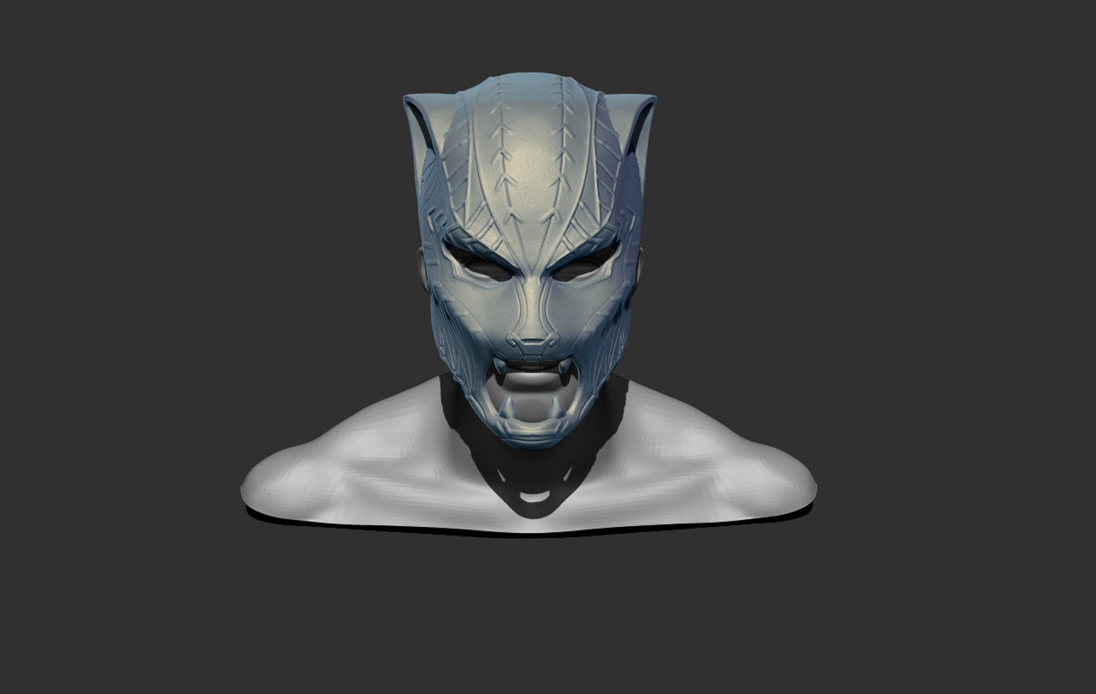 Black Panther T-challa Mask Helmet Ceremonial Mask 3D Print - Etsy