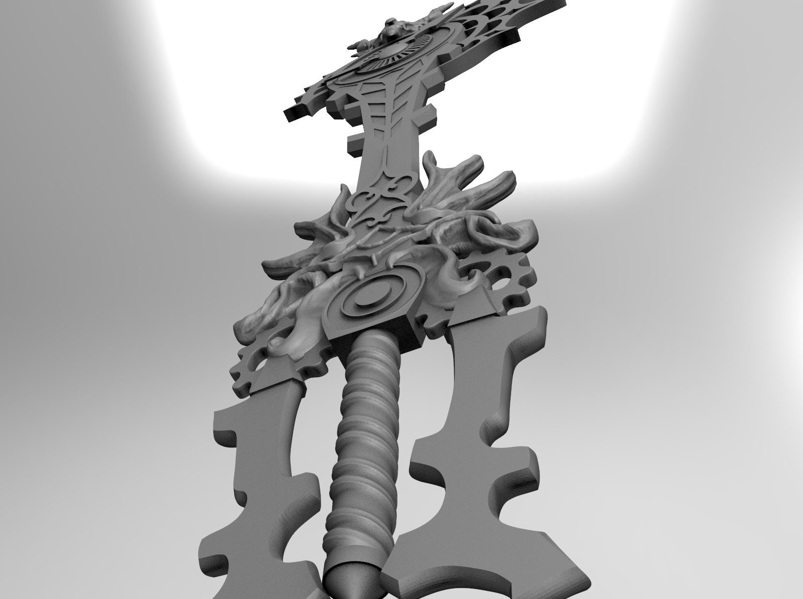 No Name" Keyblade From Kingdom Hearts Stl File 3D Print - Etsy