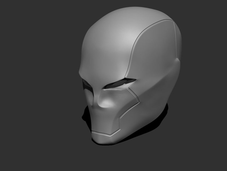 Red Hood Helmet Irony Mask 3D Print Model STL - Etsy