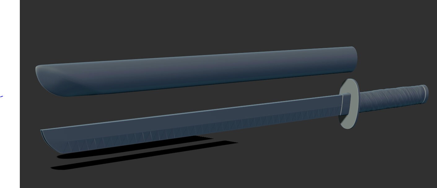 Deadpool Katana Sword 3D Printable Model Cosplay STL - Etsy