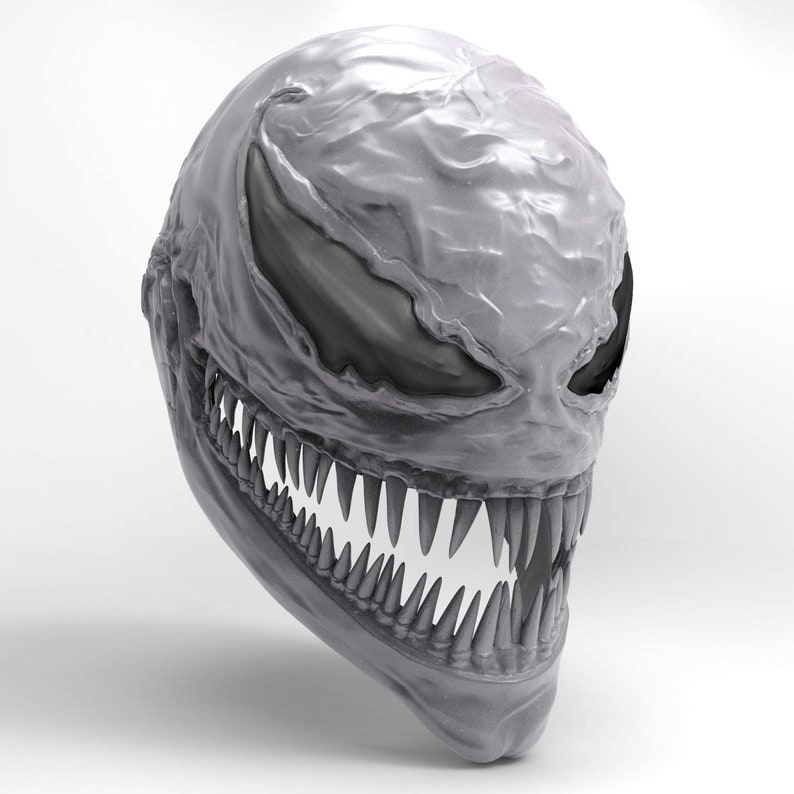 Venom Wearable Helmet Mask 3D File for Printing. STL - Etsy
