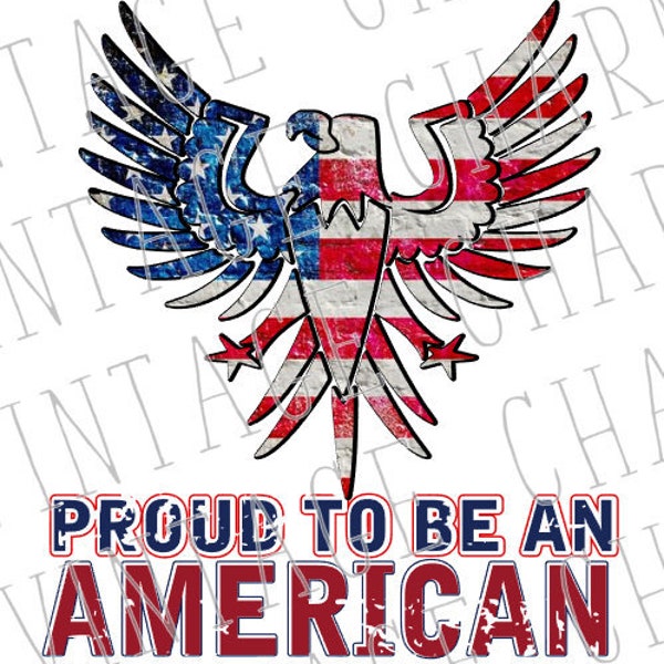 Proud to Be an American Wall Art - Etsy