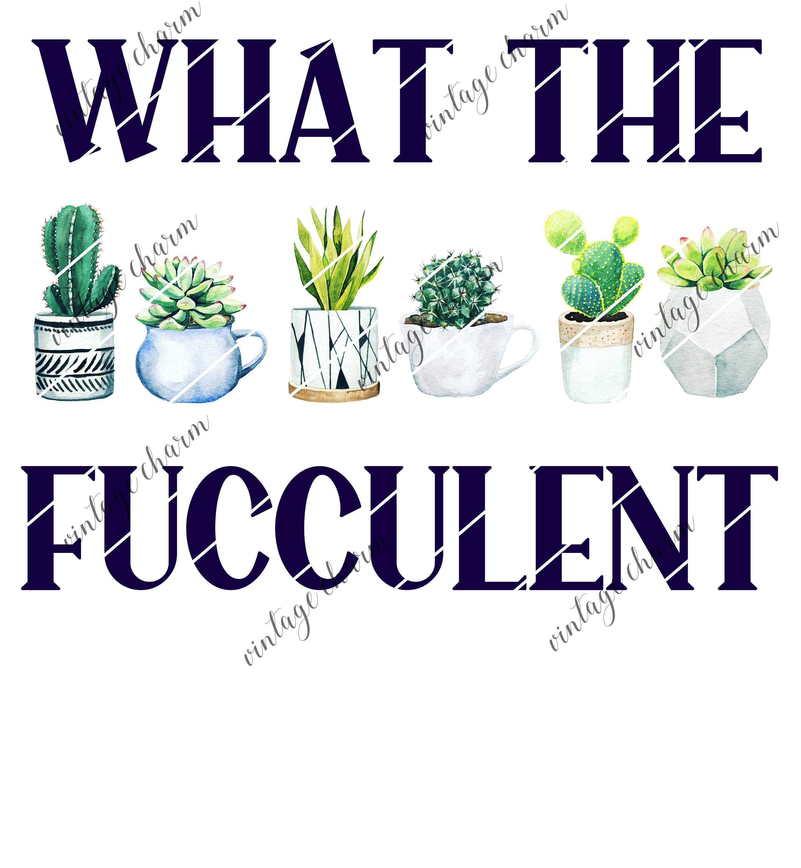 What the Fucculent | Etsy