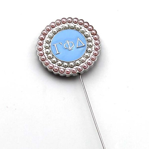 Gamma Phi Delta Sorority Pearl Lapel Pin Unique Gifts for - Etsy