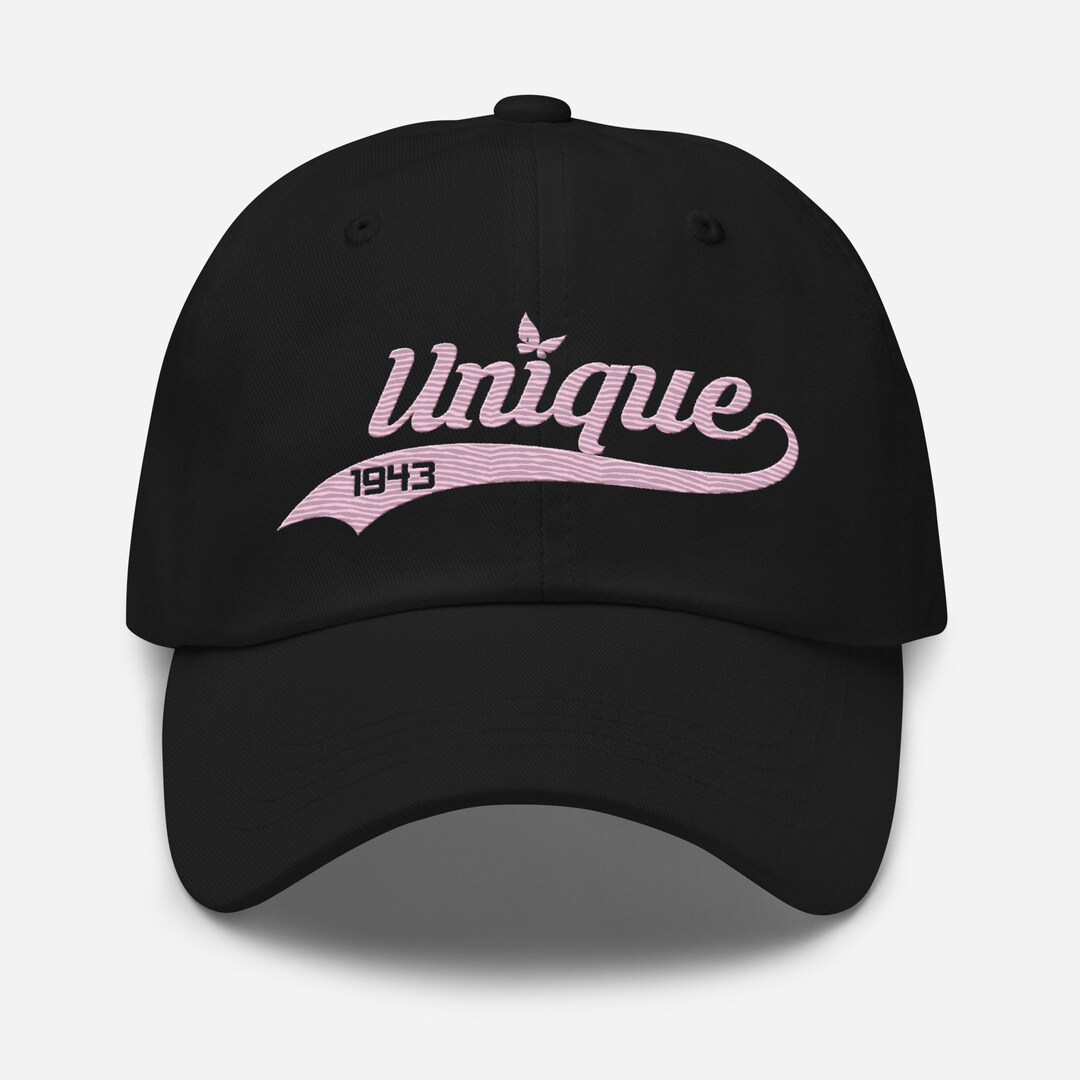 Gamma Phi Delta Sorority Inc. Unique 1943 Baseball Hat Gphid ΓΦΔ Pink ...