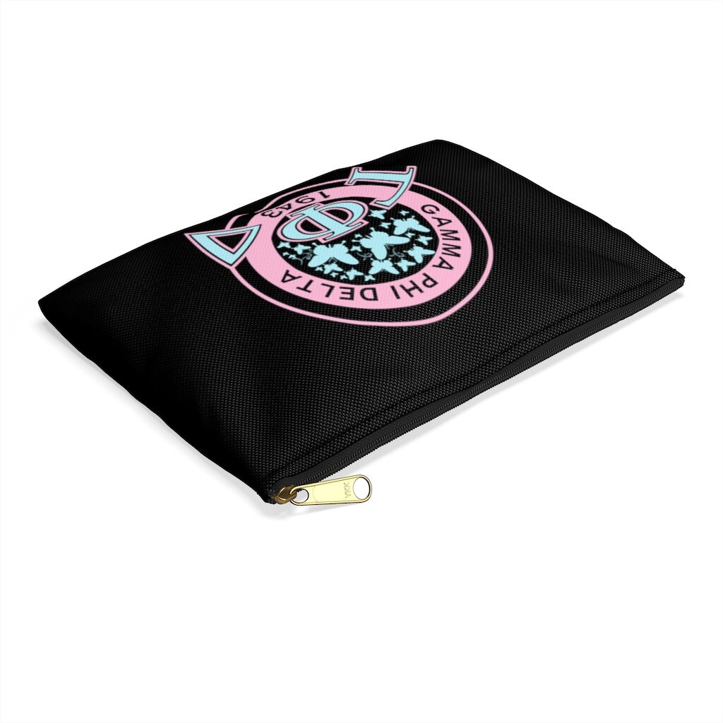 Gamma Phi Delta Circle Accessory Pouch - Etsy Sweden