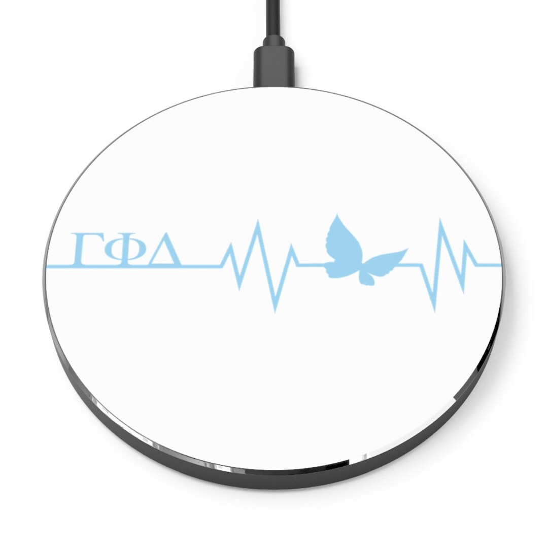 Gamma Phi Delta Sorority Blue Heartbeat GPD Gphid Sisterhood Touch Free ...