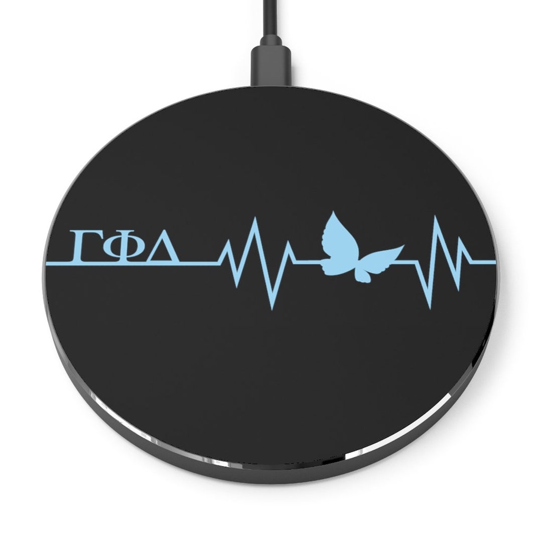 Gamma Phi Delta Sorority Blue Heartbeat GPD Gphid Sisterhood Touch Free ...
