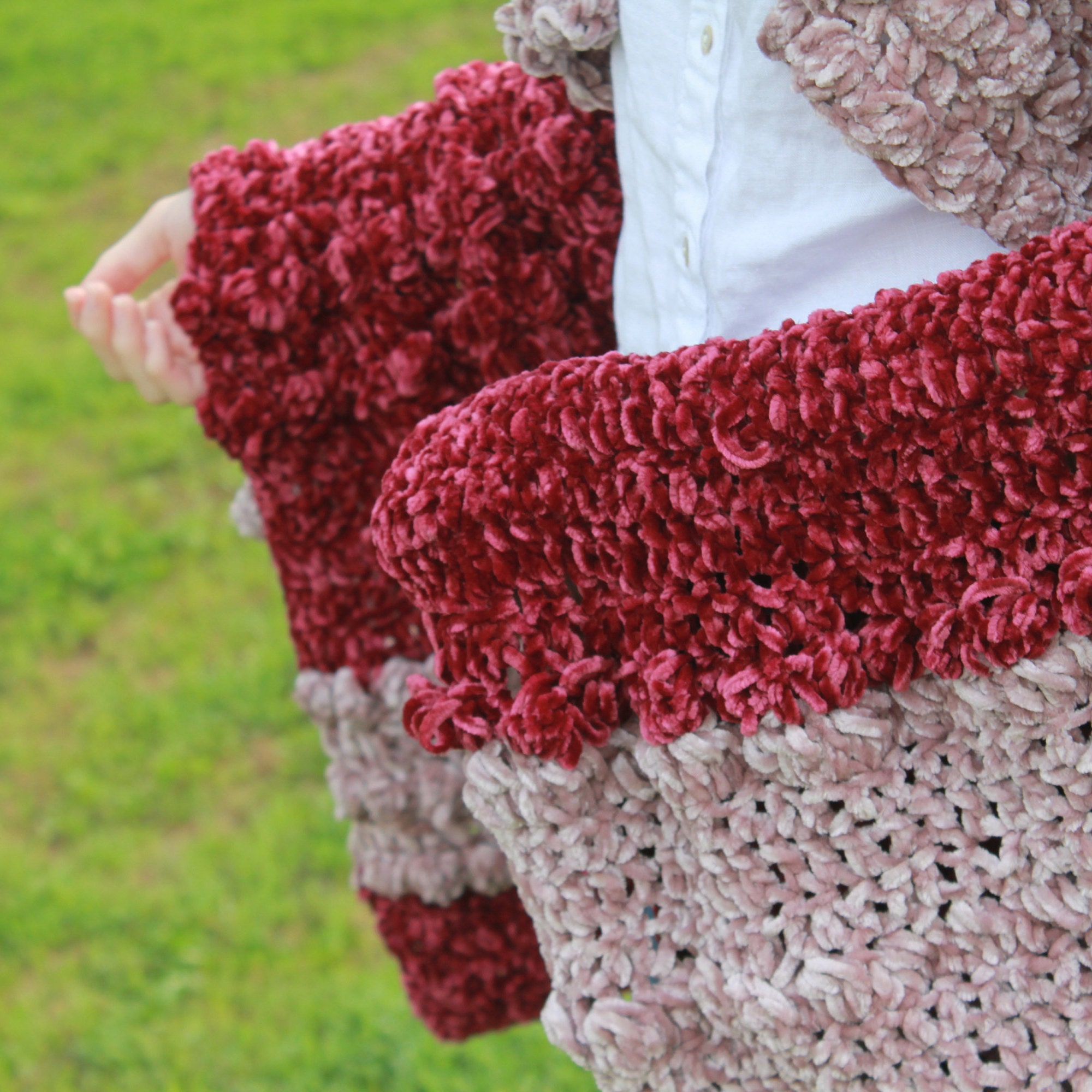 Crochet Blanket Wrap PDF Crochet Pattern Felicity Velvet | Etsy