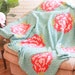 C2C Crochet Rose Blanket, C2C Crochet Blanket, C2C Crochet Pattern ...