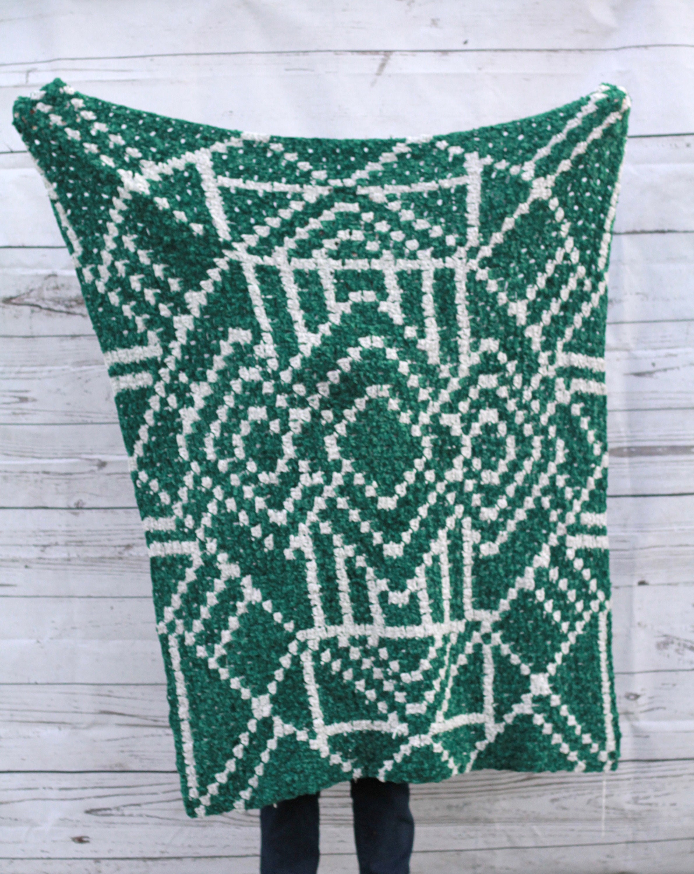 C2C Crochet Graphgan Blanket, C2C Crochet Blanket, C2C Crochet Pattern ...