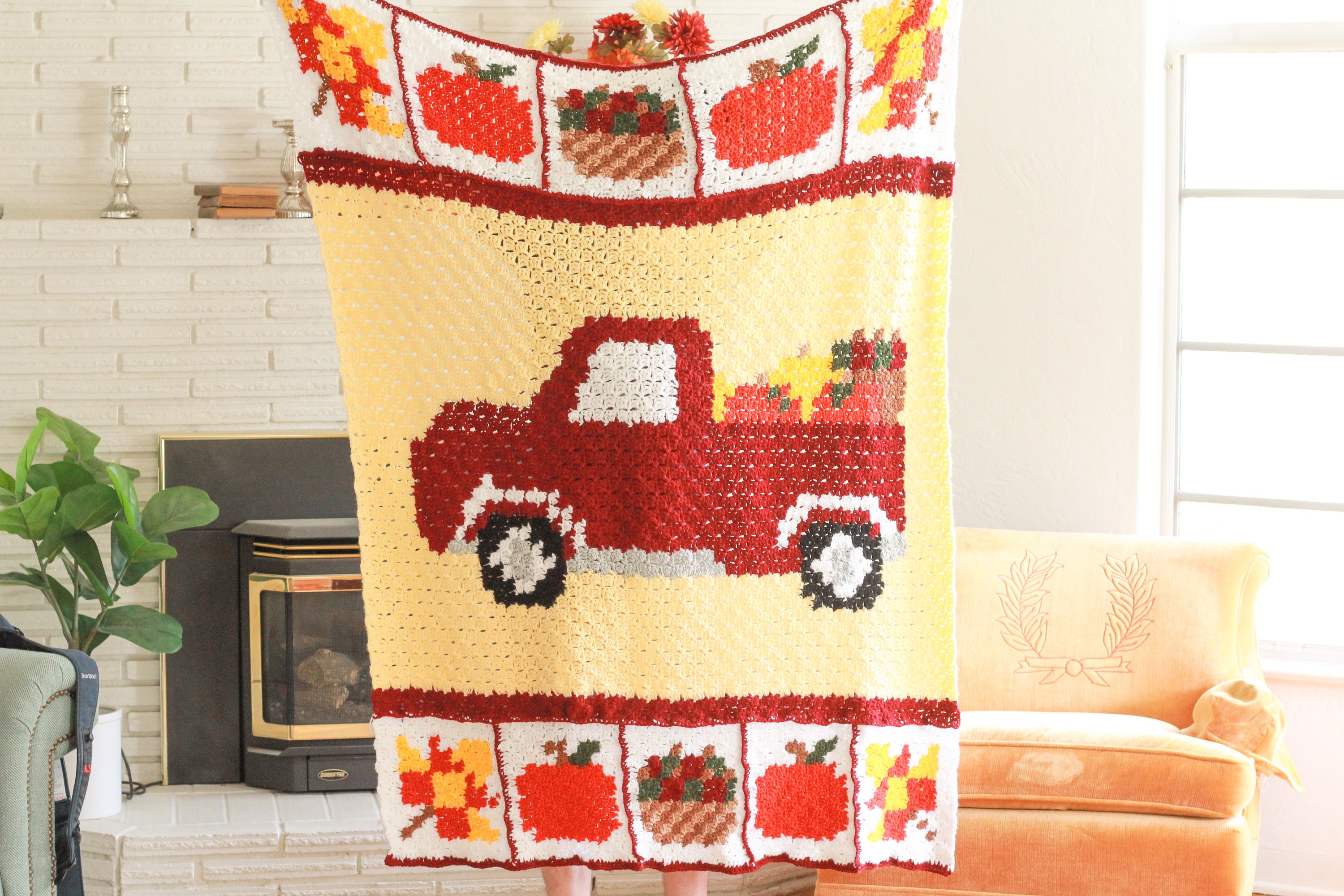 C2C Crochet Blanket, Corner to Corner Crochet, C2C Crochet Blanket, C2C ...