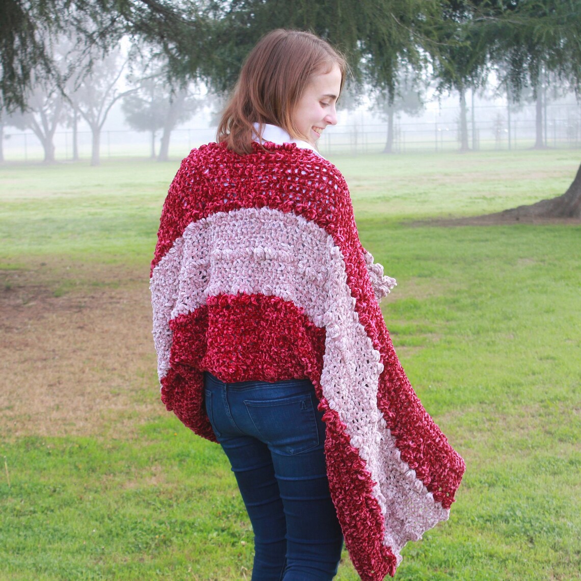 Crochet Blanket Wrap PDF Crochet Pattern Felicity Velvet | Etsy