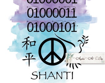 Binary poster | Etsy