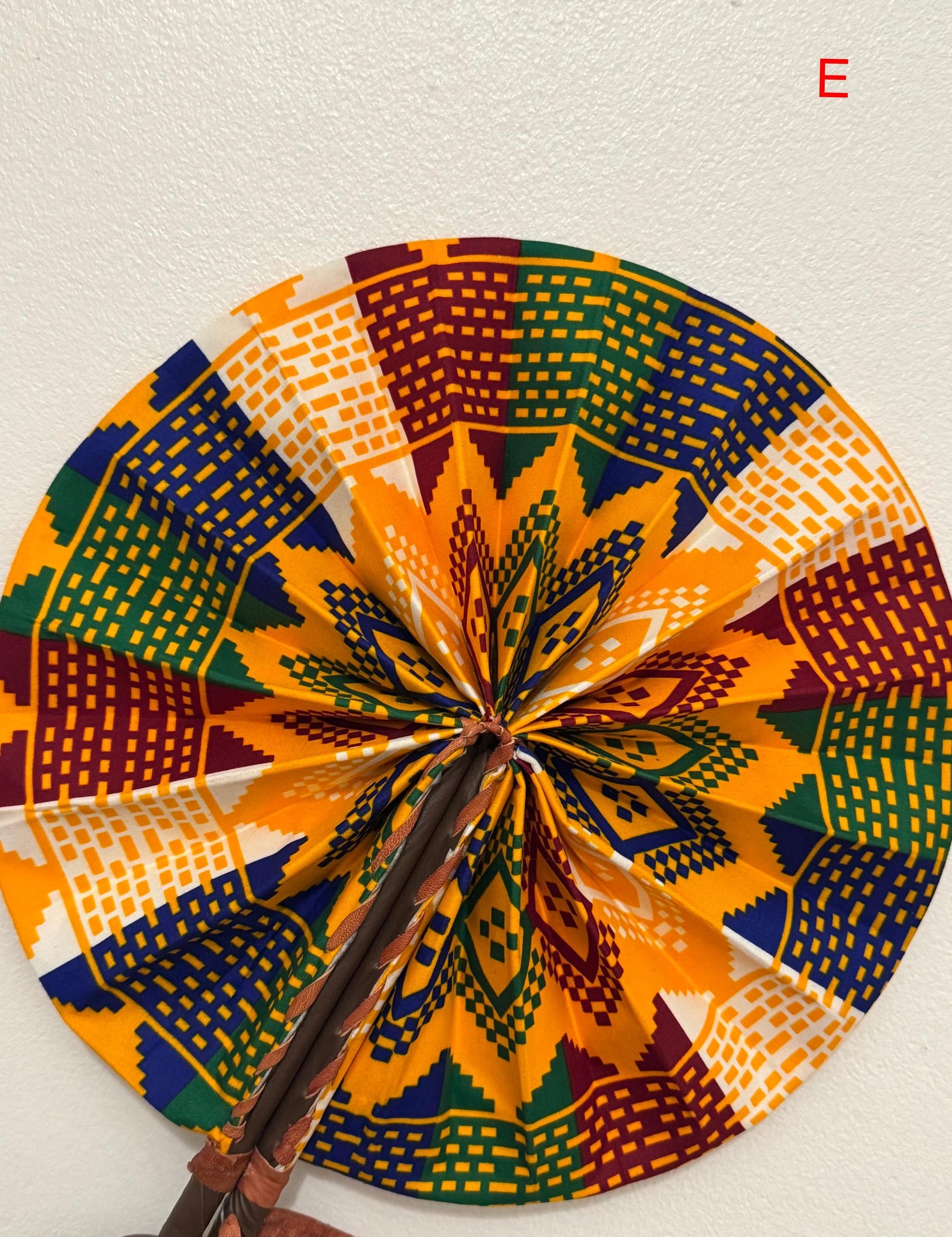 Handmade Ankara Fabric Fan: African Print Wedding Favor - Etsy