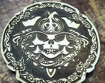 Pirate Coin Laser Cut Files SVG, PDF, EPS Digital Product - Etsy