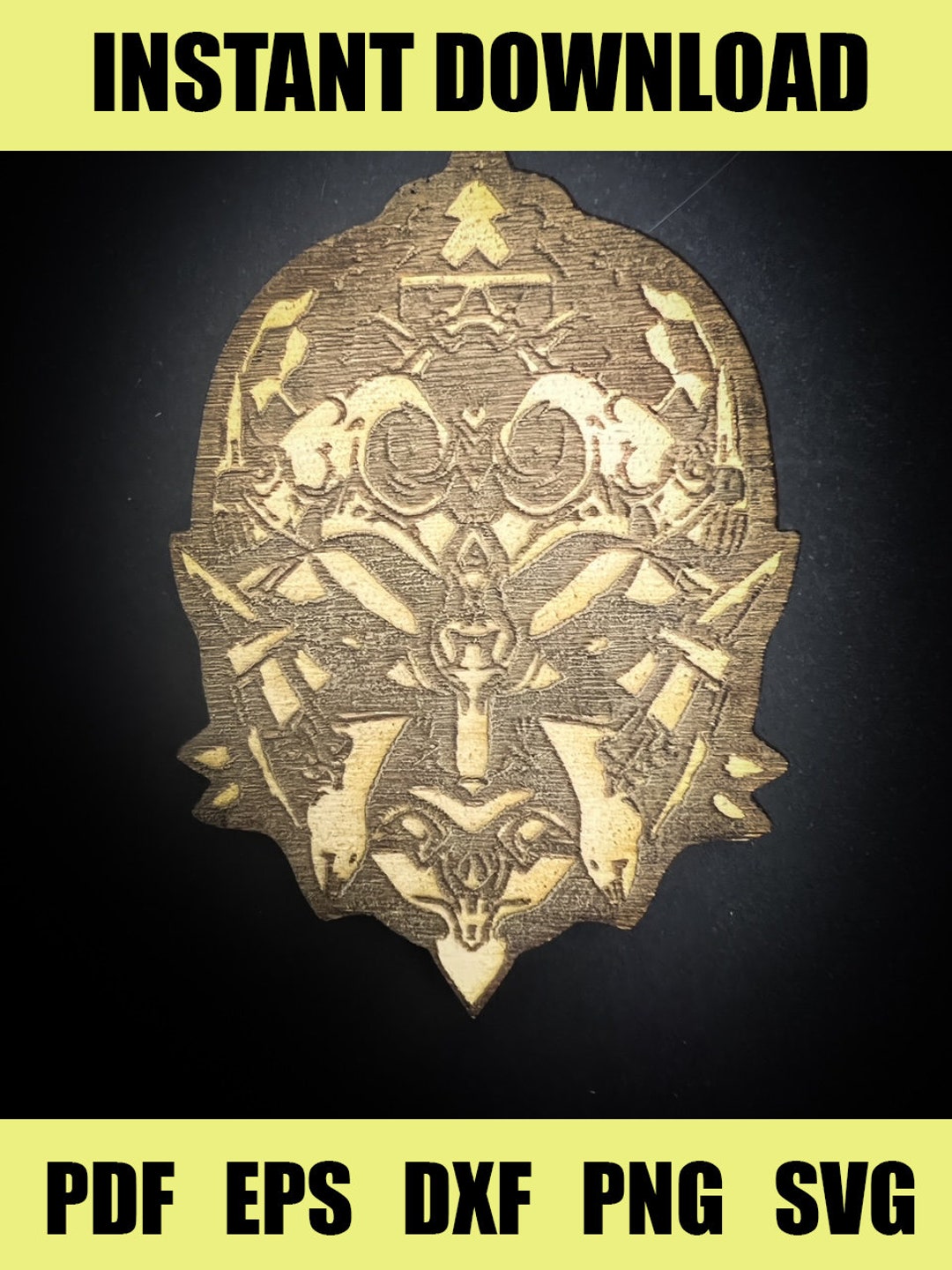 Mask Coin Laser Cut Files SVG PDF EPS Digital Product - Etsy