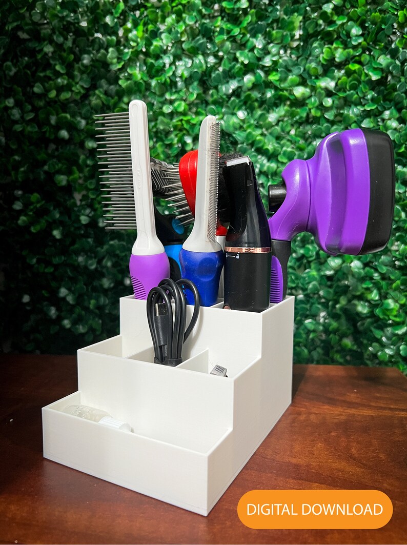 Pet Brush Storage Organizer .STL 3D Print - Digital Download - Etsy