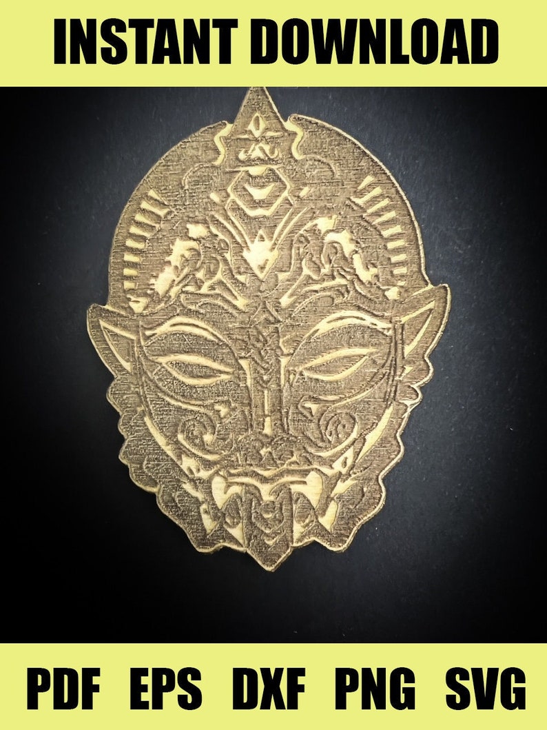 Mask Coin Laser Cut Files SVG, PDF, EPS Digital Product - Etsy