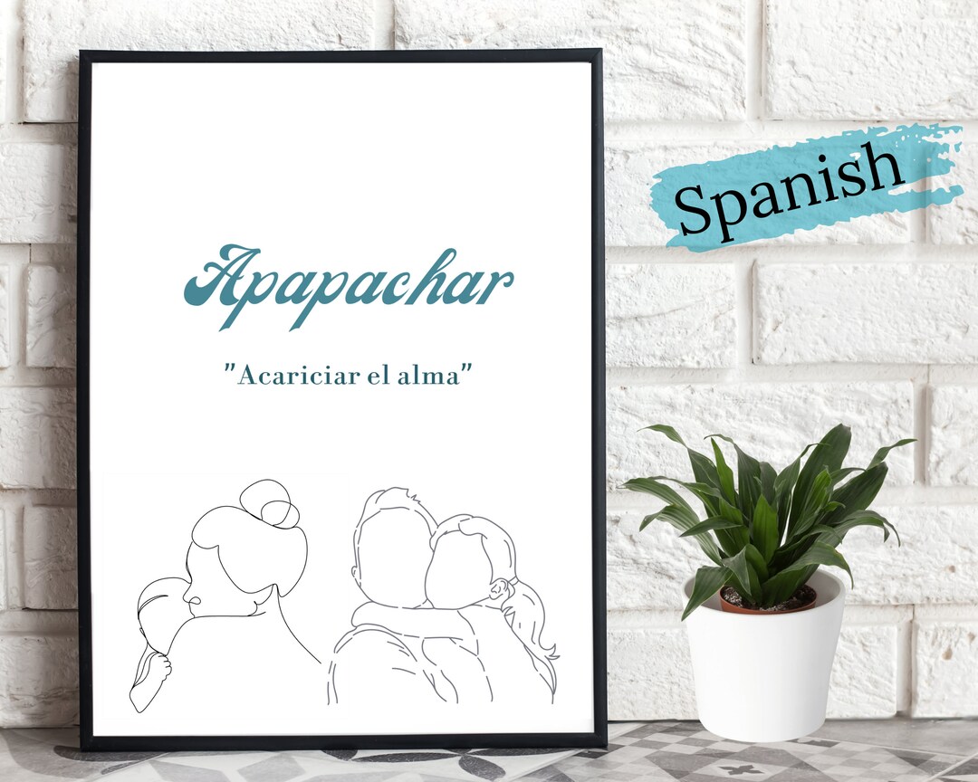 Spanish Wall Art Meaningful Word Printable Poster Gift for Esposa,wife ...
