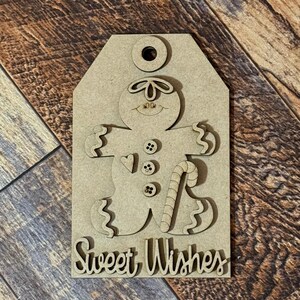 Gingerbread Tag Ornament, Gingerbread Tiered Tray Decor, Gingerbread ...