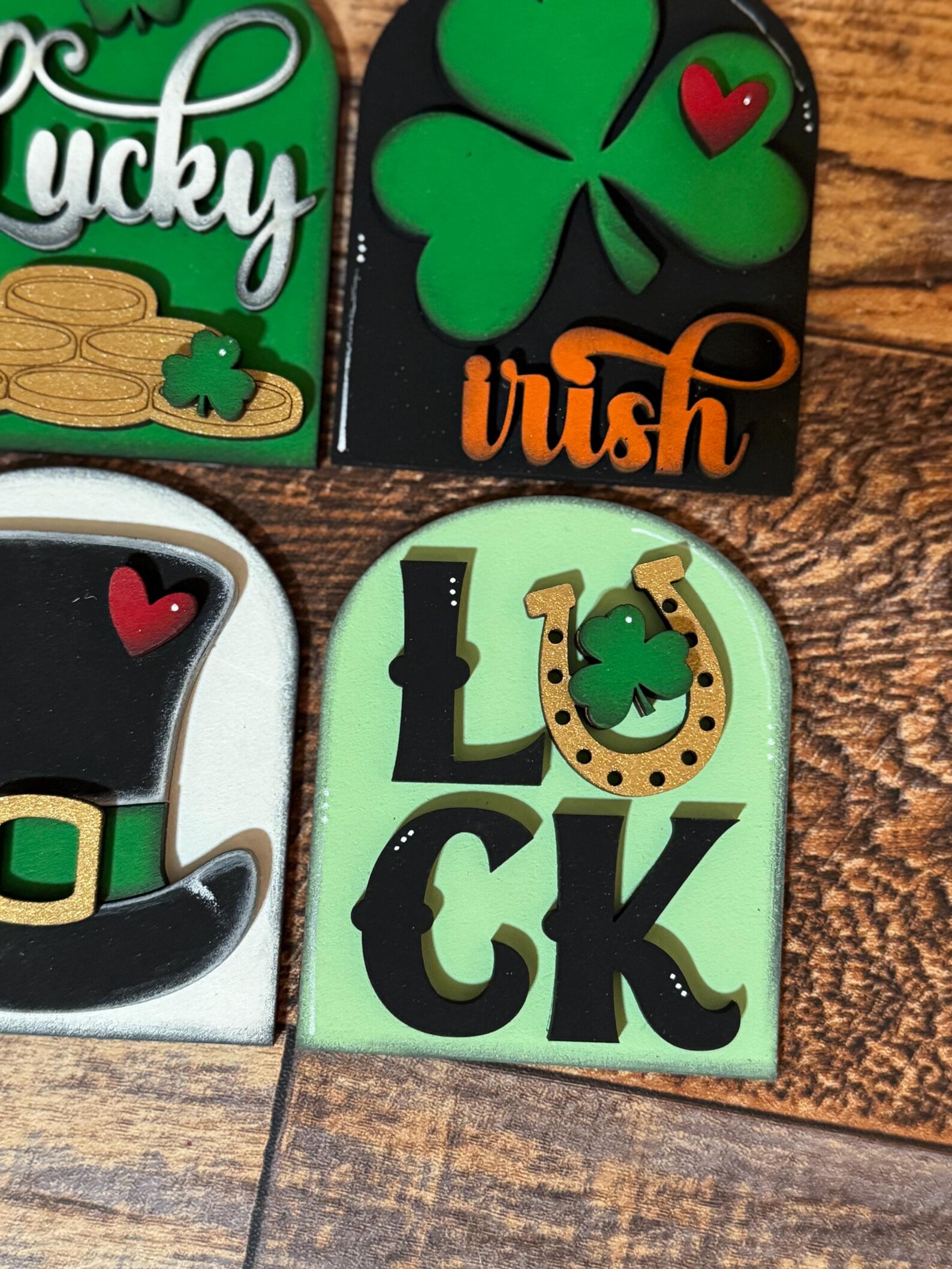Mini Arch Signs for Mini Arch Boho Frames, St. Patrick's Day Mini Arch ...