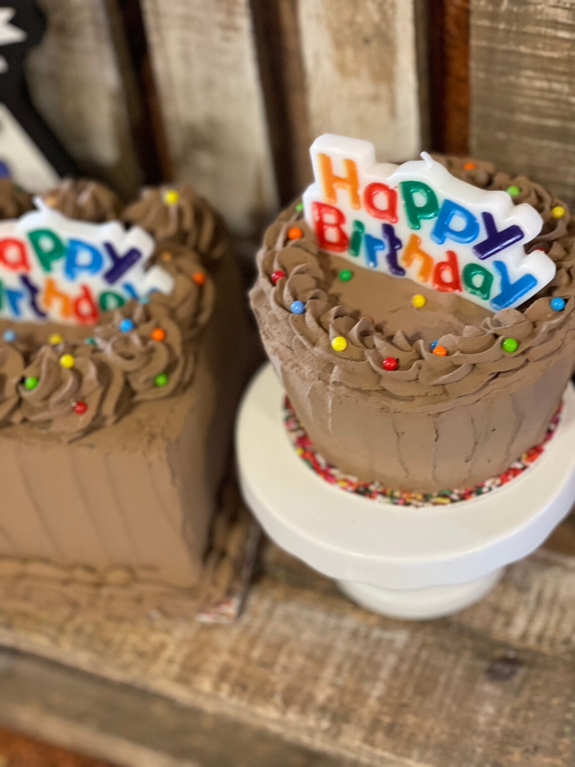 Birthday Fake Cakes Fake Birthday Cake Birthday Party Decor - Etsy