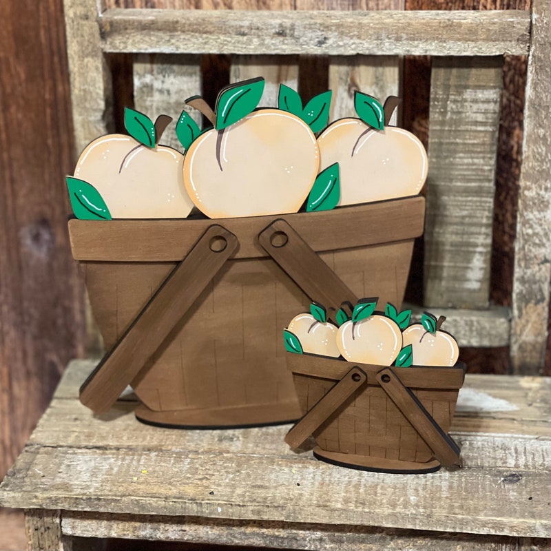 Peach Baskets - Etsy
