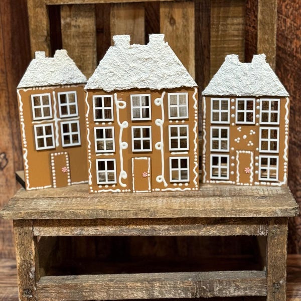 Primitive Gingerbread Lights - Etsy