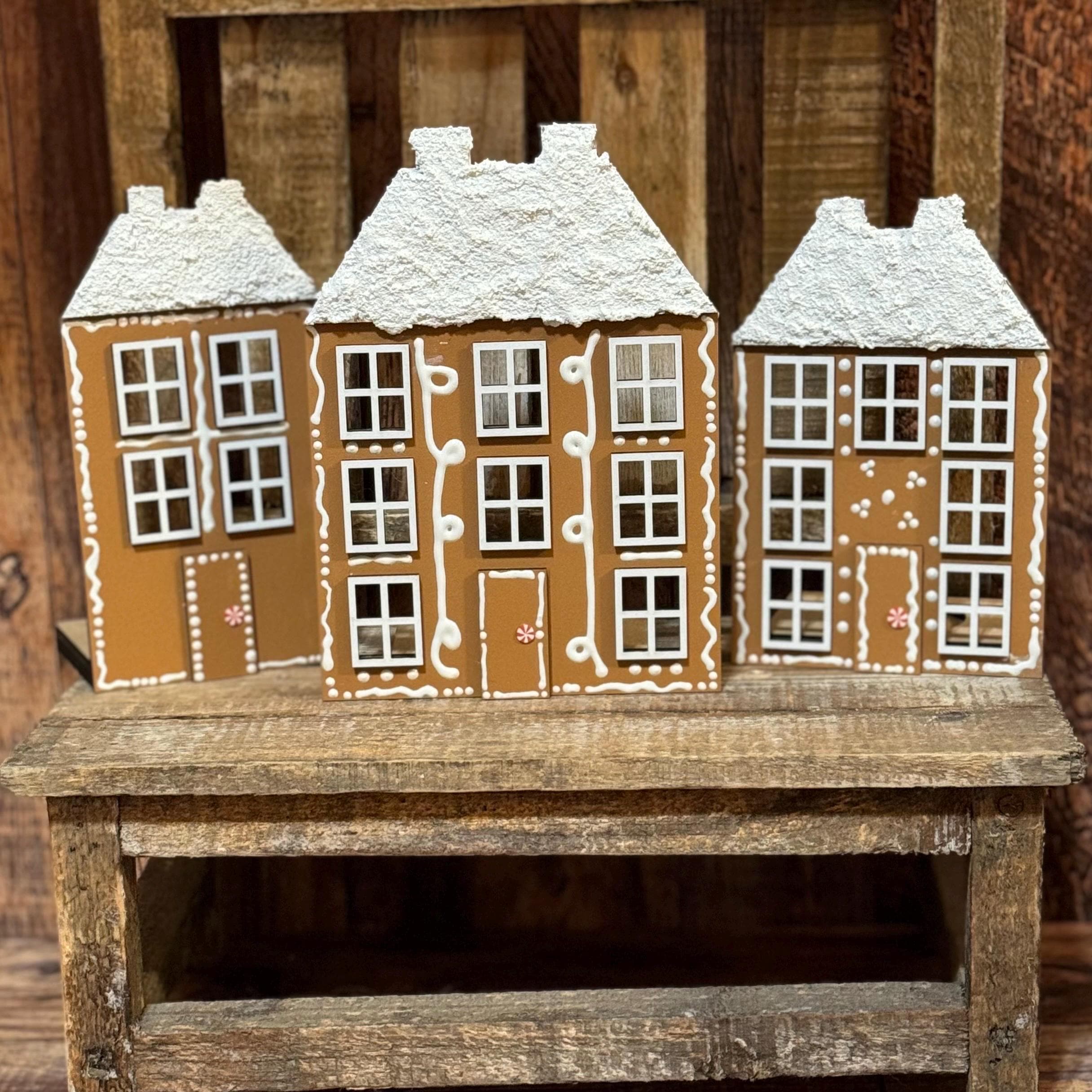Salt Box Gingerbread Wood Houses, Gingerbread Houses, Salt Box House ...