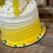 Fake Lemon Cake, Fake Bake Cake, Coffee Bar Decor, Lemon Decor, Lemon ...