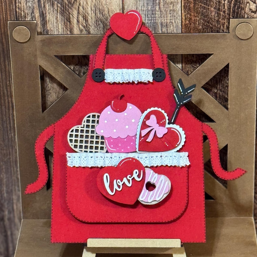 Wood Apron, Interchangeable Apron, Wood Apron Sign, Kitchen Decor ...