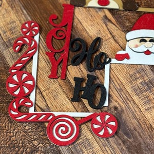 Christmas Wood Corner Signs, Christmas Door Decor, Door Corners Decor ...