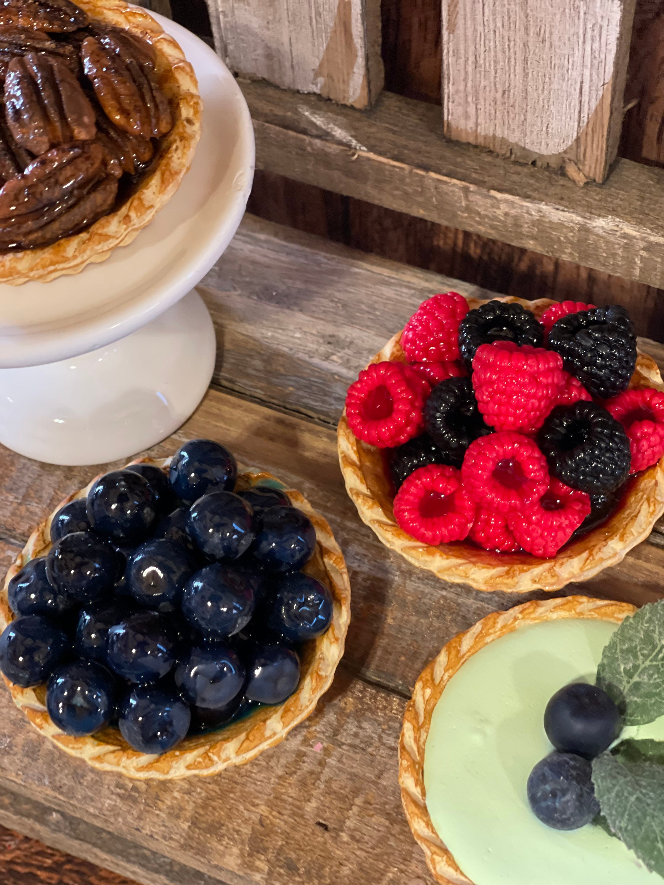 Fake Pie, Fake Key Lime Pie, Fake Pecan Pie, Fake Raspberry Fake ...