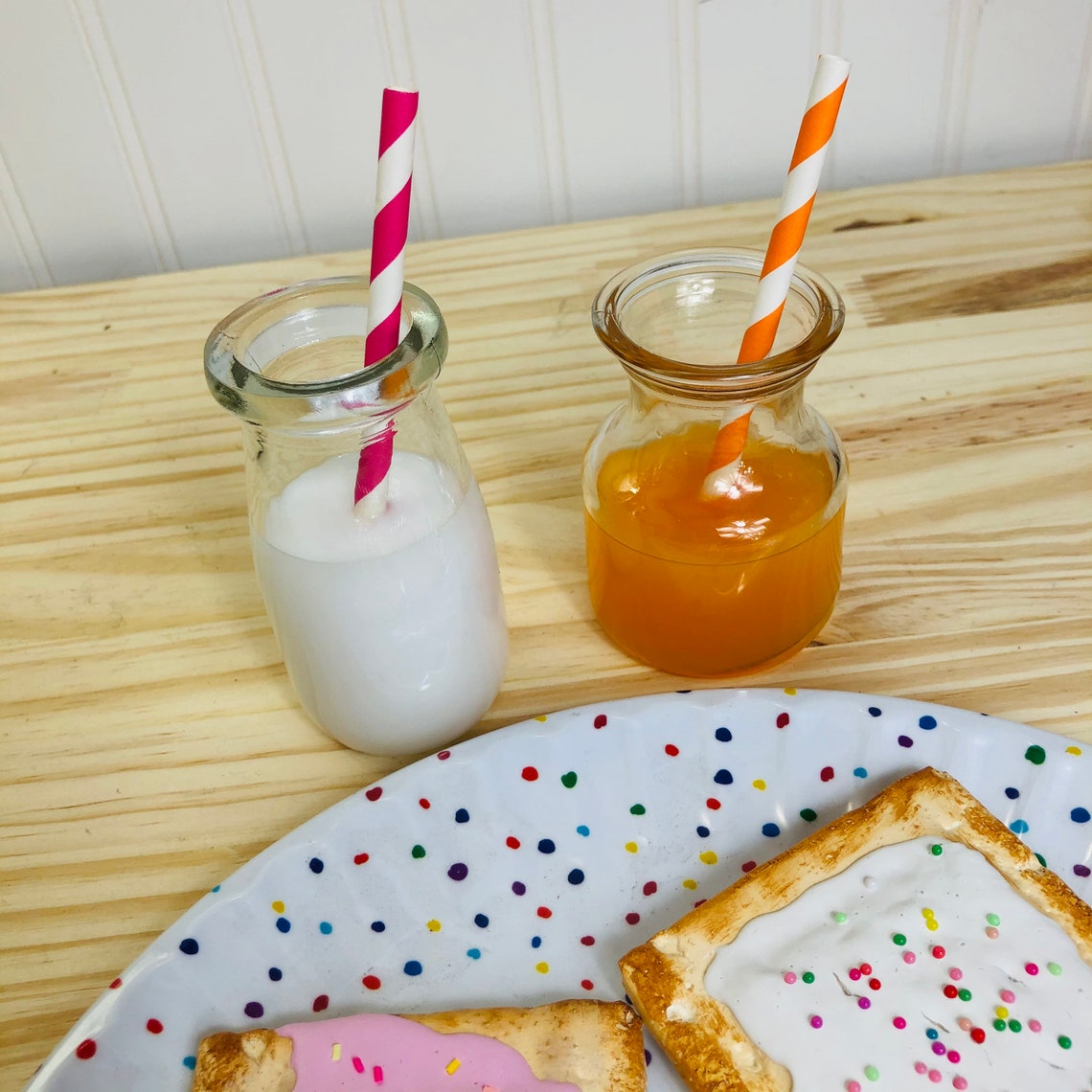 Fake Pastry Fake Breakfast Food Photo Prop Coffee Bar - Etsy